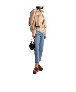 GIANVITO ROSSI Embellished Suede Wedges