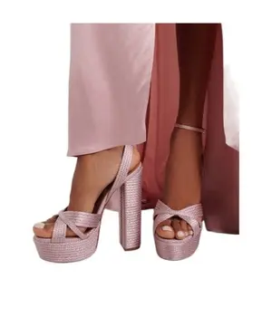 AQUAZZURA Solid Platform Sandals