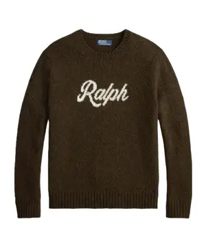 Polo Ralph Lauren Logo-intarsia Crew-neck Sweater