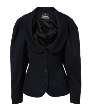 VIVIENNE WESTWOOD Bergere Cotton And Wool Jacket - Black
