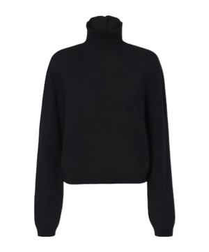 RÓHE Wool And Cashmere Turtleneck Sweater - Black