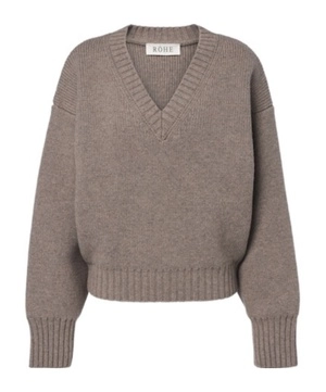 RÓHE Wool Sweater - Gray