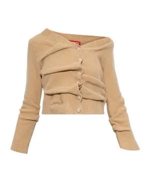 DIESEL® Long-sleeve Cardigan - Nude