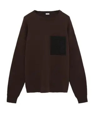 Loewe Logo Patch Pocket Sweater