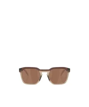 Oakley Hstn Geometric-frame Sunglasses - Matte Rootbeer