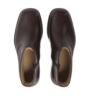 LEMAIRE Leather Ankle Boots
