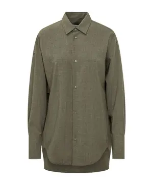 DARKPARK Carla Oversized Shirt - Olive Green