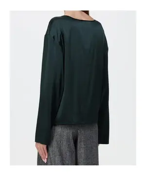 Emporio Armani Satin Long-sleeve Blouse