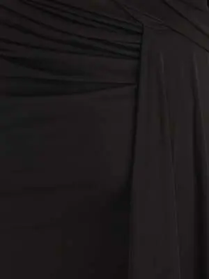 Balenciaga Midi-length Twist-front Draped Dress