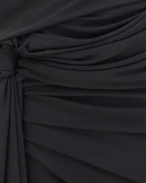 Balenciaga Draped Cut-out Dress