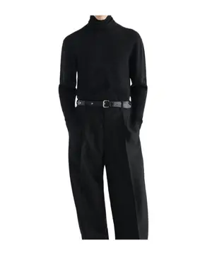 LEMAIRE High Neck Long Sleeve Sweater