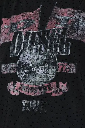 DIESEL® Short-sleeved Crew Neck T-shirt