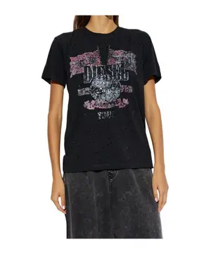 DIESEL® Short-sleeved Crew Neck T-shirt