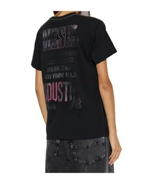 DIESEL® Short-sleeved Crew Neck T-shirt