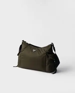 Prada Explore Re-nylon And Leather Bag - Forest