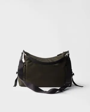 Prada Explore Re-nylon And Leather Bag - Forest