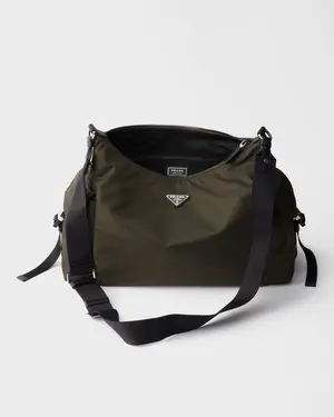 Prada Explore Re-nylon And Leather Bag - Forest