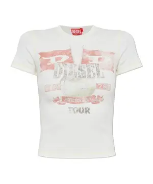 DIESEL® Short-sleeved T-shirt - White