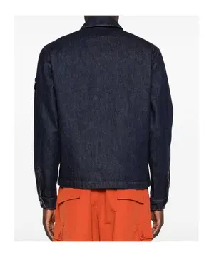 Stone Island Long-sleeve Denim Jacket