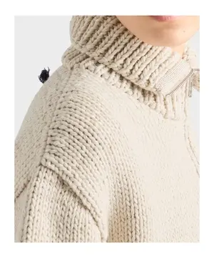 Prada Wool Zipper Cardigan