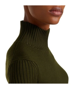 Victoria Beckham Ribbed-knit Wool-blend Sweater
