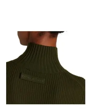 Victoria Beckham Ribbed-knit Wool-blend Sweater