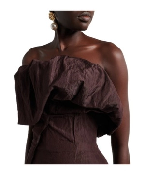 Magda Butrym Cotton And Silk Corset Dress