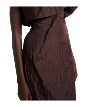 Magda Butrym Cotton And Silk Corset Dress