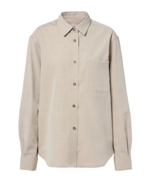 RÓHE Wool And Silk Shirt - Nude