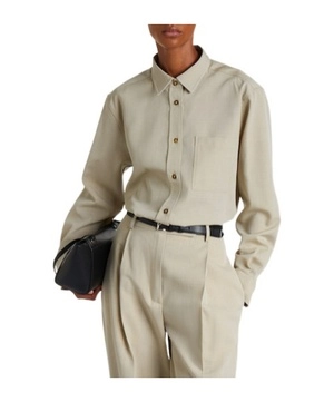 RÓHE Wool And Silk Shirt