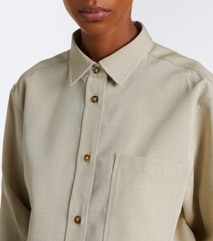 RÓHE Wool And Silk Shirt