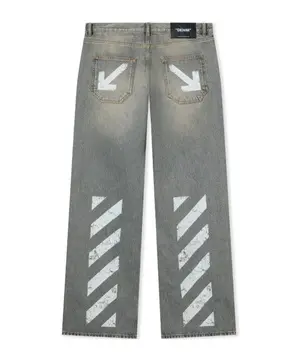 Off-White Half Arrow Slim Relaxed Jeans