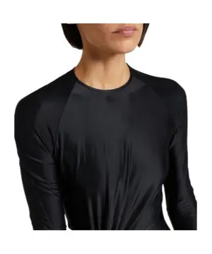 Victoria Beckham Florence Gathered Jersey Gown