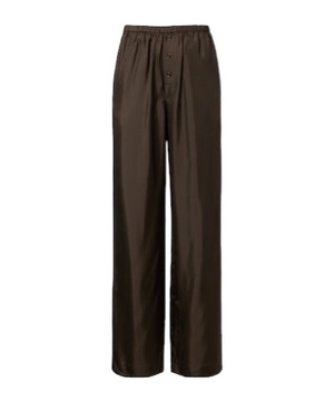 RÓHE Silk Wide-leg Pants - Black