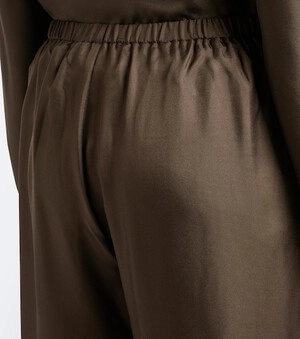 RÓHE Silk Wide-leg Pants