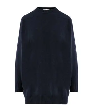 JIL SANDER Long-sleeved Sweater - Black