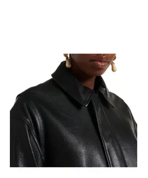 Nour Hammour Toyen Leather Blouson Jacket