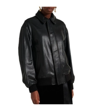 Nour Hammour Toyen Leather Blouson Jacket