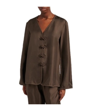 RÓHE Oversized Silk Blouse