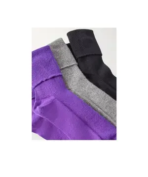 Johnstons Of Elgin Set Of Three Ribbed Cashmere-blend Socks