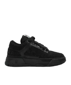 Amiri Ma-1 Crystal-embellished Sneakers - Black