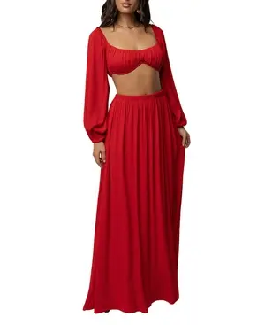 JLUXLABEL Warm Nights Skirt Set