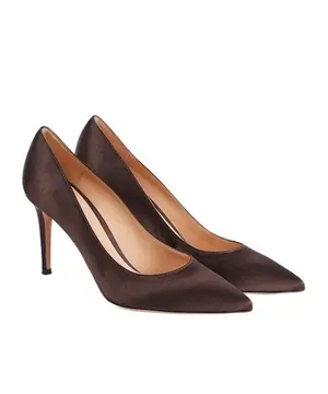 GIANVITO ROSSI Satin Pumps