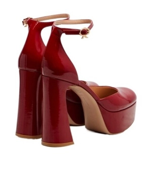 GIANVITO ROSSI Patent Leather Platform Pumps