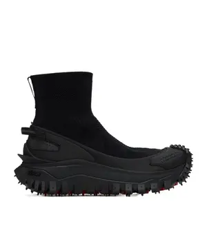 Moncler Trailgrip Knit Sneakers - Black