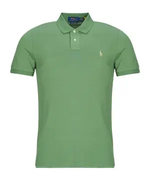 Polo Ralph Lauren Logo-embroidered Straight Hem Polo Shirt - Green