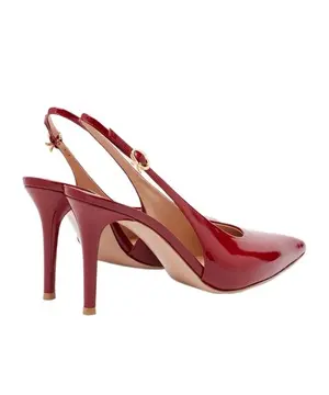 GIANVITO ROSSI Patent Leather Slingback Pumps