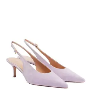 GIANVITO ROSSI Suede Slingback Pumps