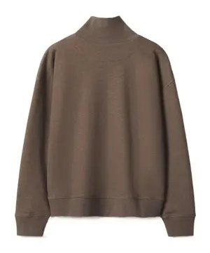 Maison Kitsuné Baby Fox Half Zip Sweatshirt