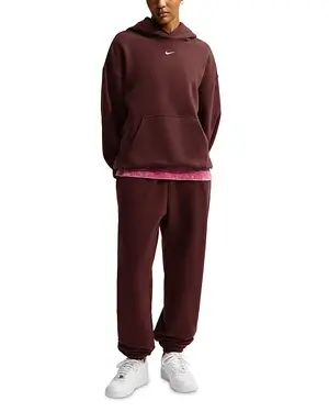 Nike Studio Fleece High Rise Oversized Cuffed Pants - Mystic Dates